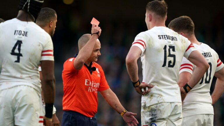 Rugby red card rules: What is the 20-minute rule and what offences will ...