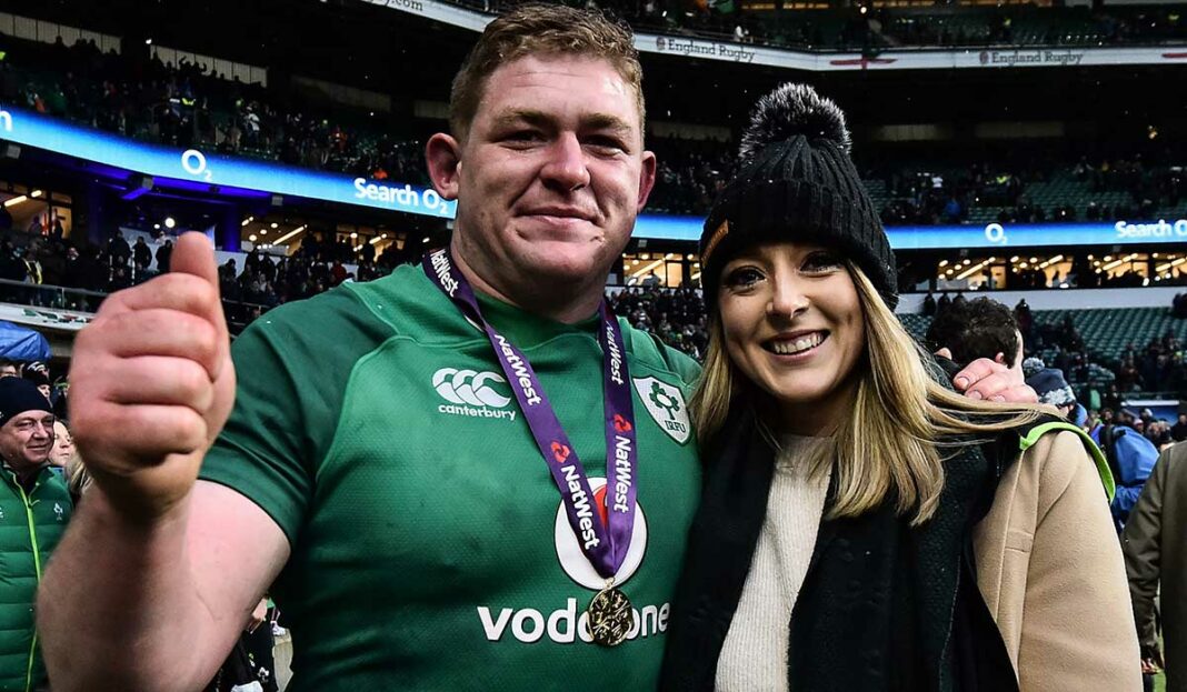 Ireland star Tadhg Furlong and wife Aine Lacey welcome first child ...